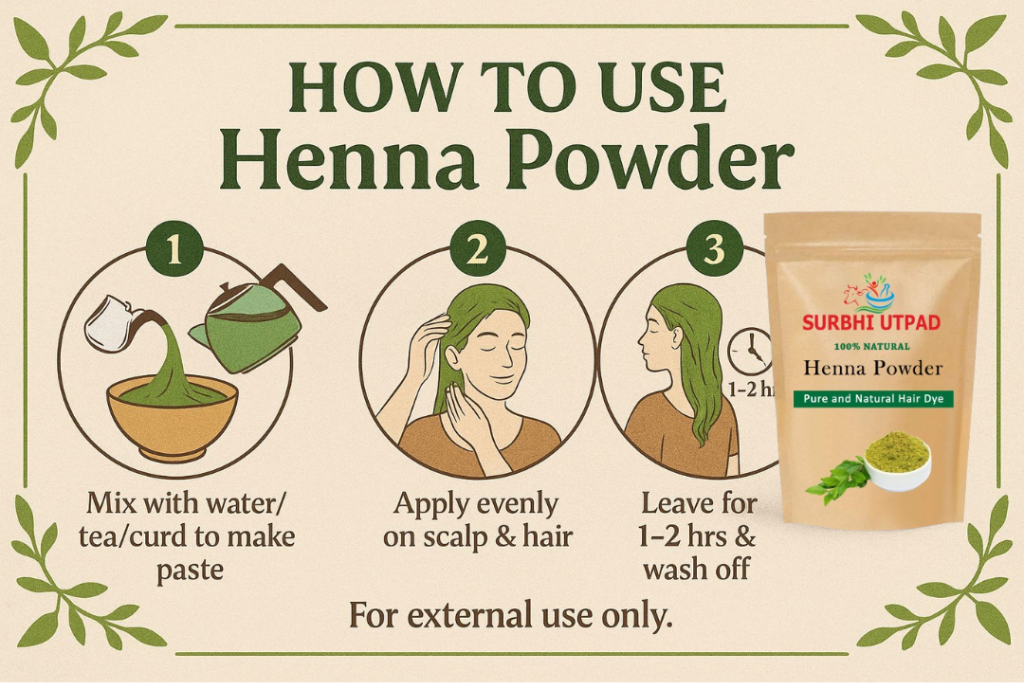 Henna Powder 100g | India's leading online 100% natural products store