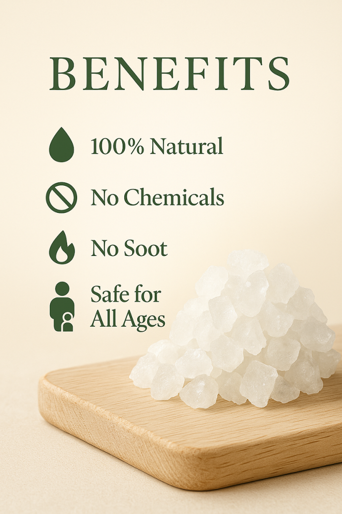 Bhimseni Camphor – 100% Natural Kapoor for Pooja, Aromatherapy, Air ...