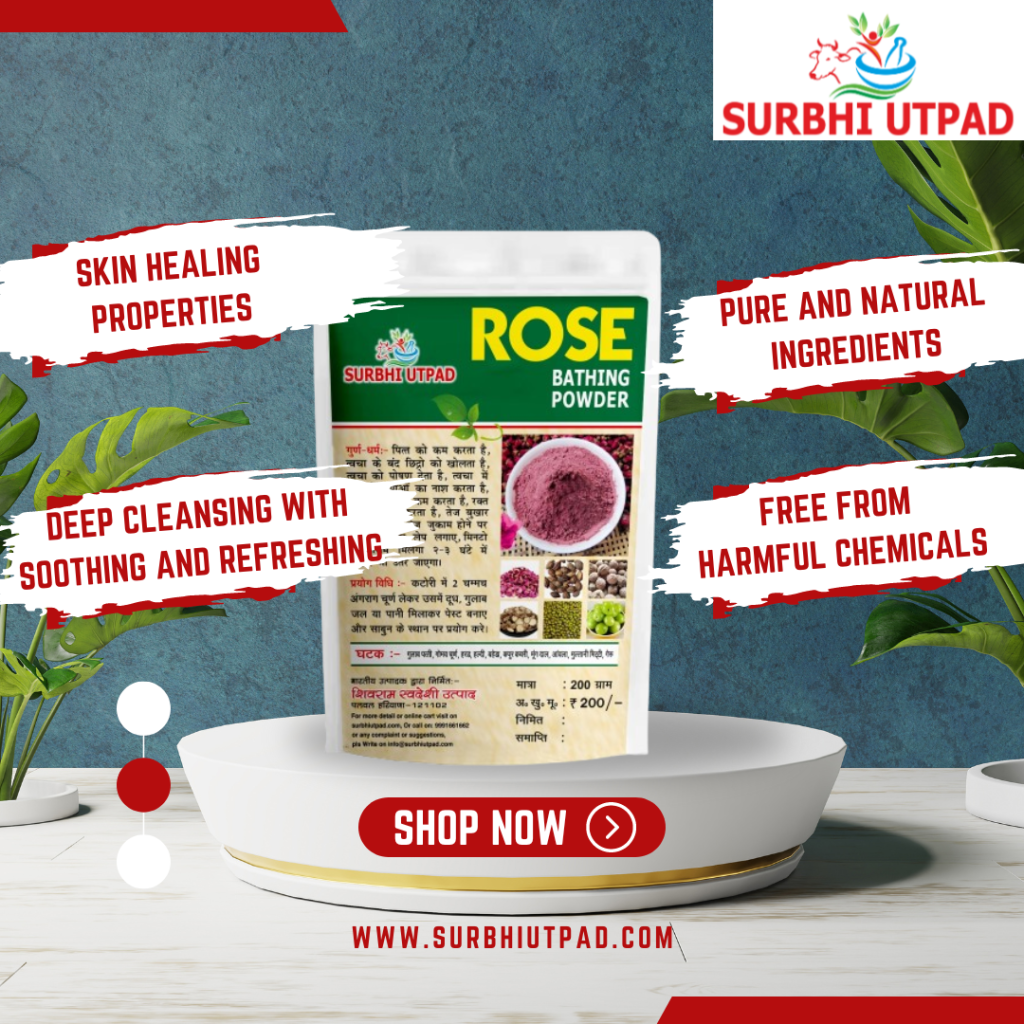 Bathing powder with Real Rose or Herbs 200g | India's leading online ...